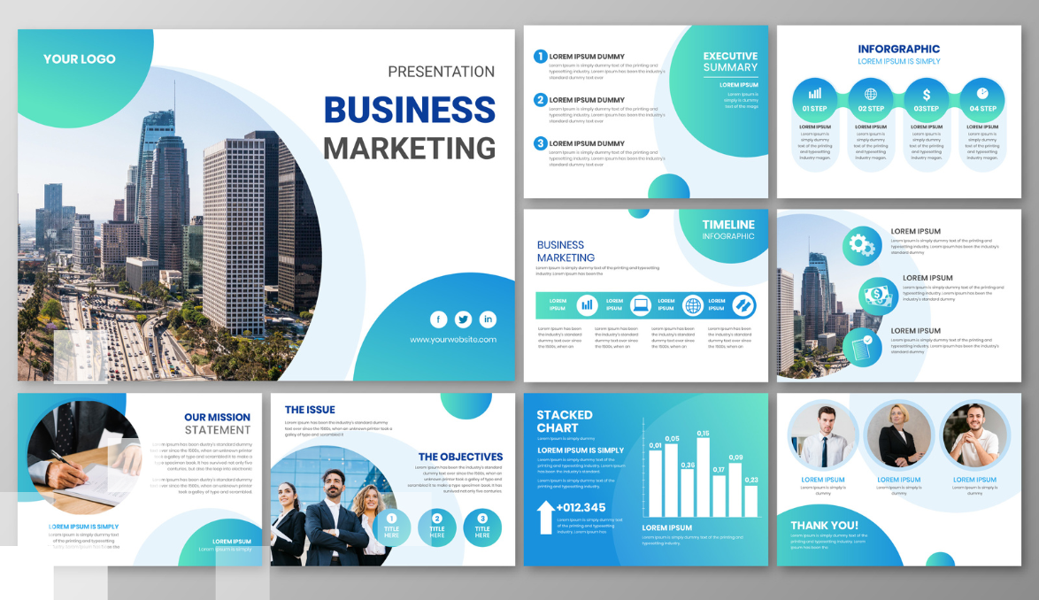 Creating Presentations and Other Visual Materials with Various ...